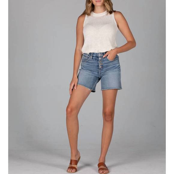 Jag Jeans | Shorts | New Jag Cecilia High Rise Shorts With Exposed ...